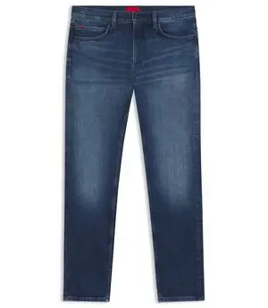 Hugo Slim-fit Straight-leg Jeans - Blue