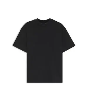 BOSS Porsche X Relaxed-fit T-shirt With Logo Collar - Black