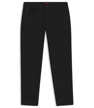 Hugo Tapered-fit Jeans In Thermo-regulating Denim