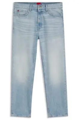 Hugo Relaxed Tapered Fit Jeans