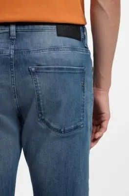 BOSS Delaware Slim-fit Jeans - Blue