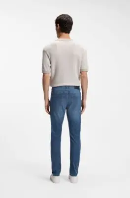 BOSS Delaware Slim-fit Jeans - Blue