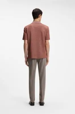 BOSS Johnny-collar Polo Shirt In Cotton