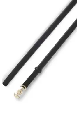 BOSS Italian-leather Belt With Monogram Buckle