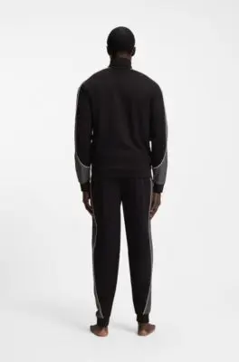 BOSS Cotton-blend Zip-up Jacket