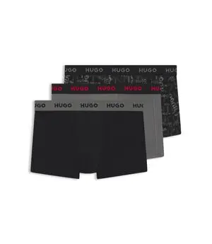 Hugo 3-pack Trunks - Patterned