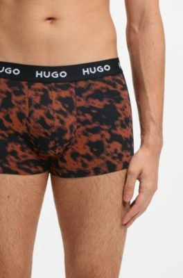 Hugo 3-pack Trunks - Patterned