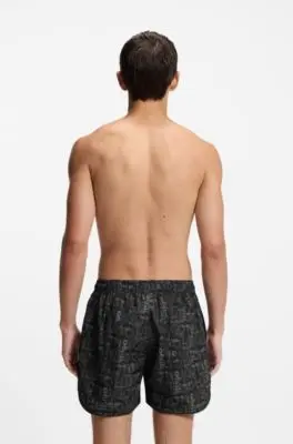 Hugo Swim Shorts With Print