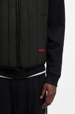 Hugo Lightweight Gilet With Vertical Quilting