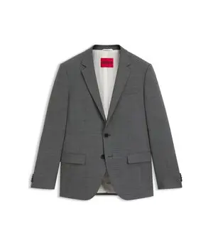 Hugo Slim-fit Sharkskin Jacket