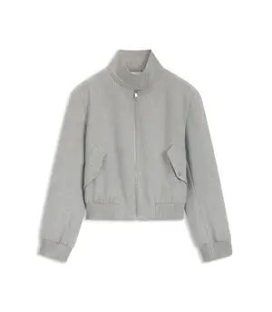 BOSS Bomber Jacket In Stretch Twill