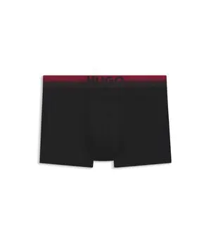 Hugo Three-pack Of Degradé-waistband Trunks - Patterned