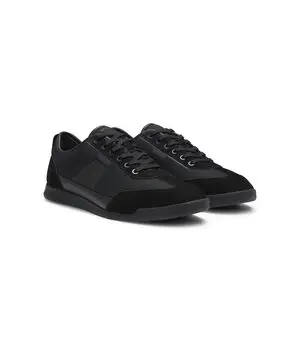 BOSS Mesh Detail Trainers - Black