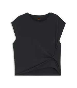 BOSS Jersey T-shirt With Twist Detail