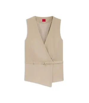 Hugo Regular-fit Vest With Belt