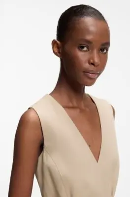 Hugo Regular-fit Vest With Belt