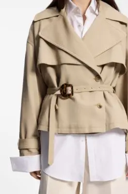 Hugo Short Trench Jacket