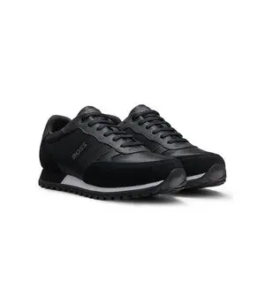 BOSS Running-inspired Sneakers - Black