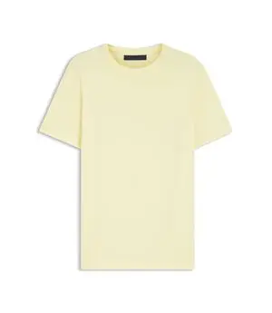 BOSS By Beckham T-shirt In Cotton And Silk - Beige