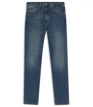 BOSS Maine Regular-fit Jeans In Stretch Denim - Blue