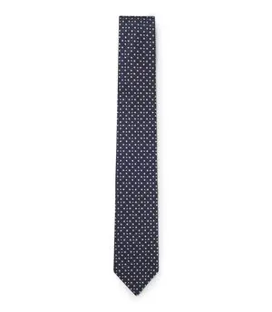 BOSS Jacquard-pattern Neck Tie - Light Pink