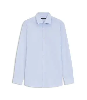BOSS By Beckham Slim-fit Cotton Shirt
