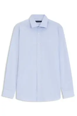 BOSS By Beckham Slim-fit Cotton Shirt