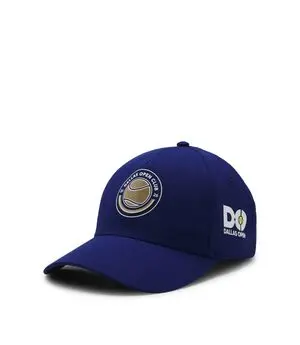 BOSS Five-panel Cap With Tennis Artwork - Light Blue