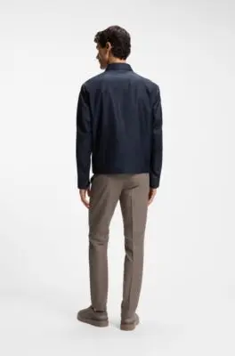 BOSS Water-repellent Jacket - Dark Blue