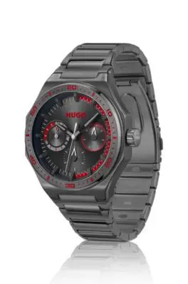 Hugo Grail Sport Black-plated Watch