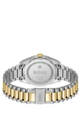 BOSS Two-tone Bracelet Watch With Fluted Bezel - Assorted Pre Pack