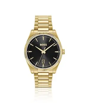 BOSS Gold-tone Bracelet Watch With Fluted Bezel - Assorted Pre Pack