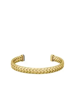 BOSS Gold-tone Cuff With Herringbone Pattern - Assorted Pre Pack