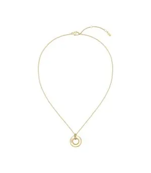BOSS Gold-tone Necklace With Logo Hoop - Assorted Pre Pack