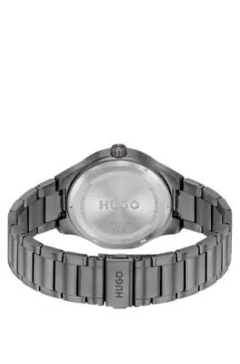 Hugo Bracelet Watch With Blue Dial