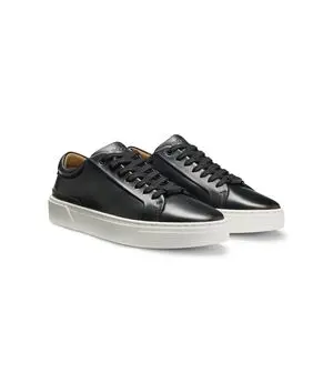 BOSS Gary Leather Sneakers - Black
