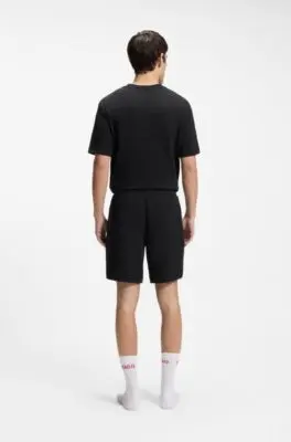 Hugo Embroidered-logo Pyjama Shorts