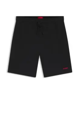 Hugo Embroidered-logo Pyjama Shorts