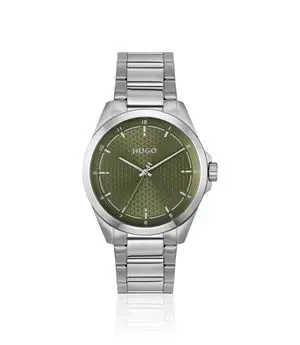 Hugo Seam Stainless-steel Watch With Textured Dial - Assorted Pre Pack