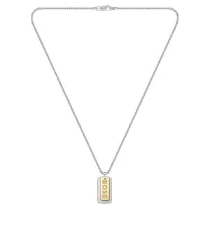BOSS Box-chain Necklace With Double-tag Pendant - Assorted Pre Pack
