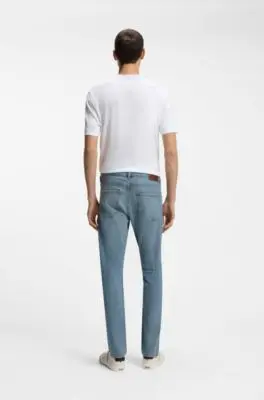 BOSS Slim-fit Jeans In Comfort-stretch Denim - Blue