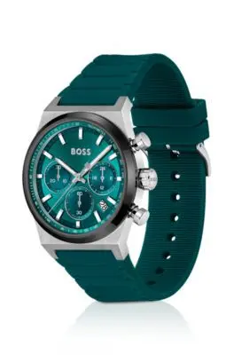 BOSS Chronograph Watch With Silicone Strap - Assorted Pre Pack