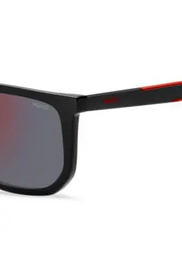 Hugo Acetate Sunglasses With Two-tone End Tips