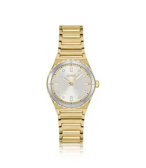 BOSS Crystal-index Watch In Gold-tone Steel - Assorted Pre Pack