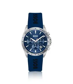 BOSS Logo-strap Chronograph Watch With Textured Dial - Assorted Pre Pack