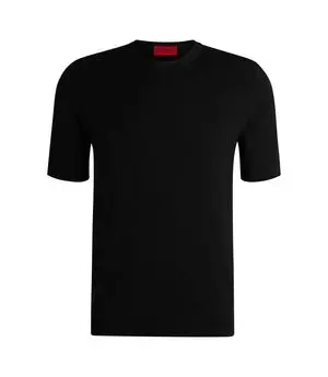 Hugo Regular Fit Knit Sweater - Black