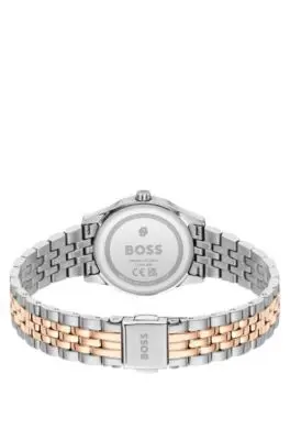 BOSS Graceful Two-tone Watch With Sunburst-patterned Dial - Assorted Pre Pack