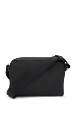 Hugo Twill Crossbody Bag With Logo