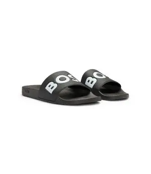 BOSS Logo Slides - Black