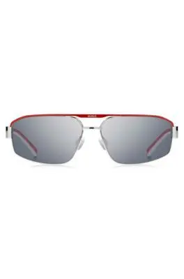 Hugo Eyewear Wraparound Sunglasses